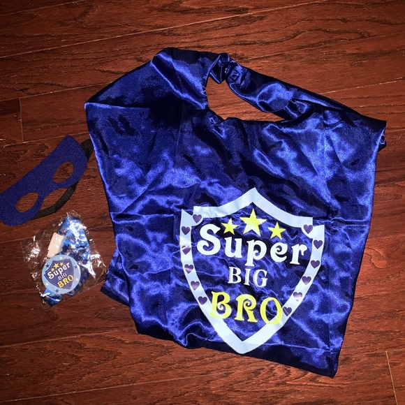 Costumes | Little Boy Super Big Bro Costume Accesories | Poshmark